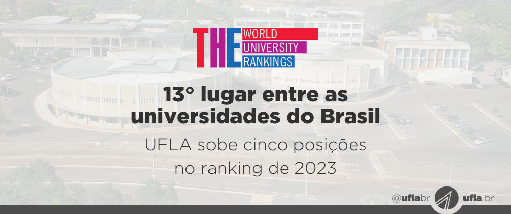 Página Principal - UFLA - Universidade Federal de Lavras